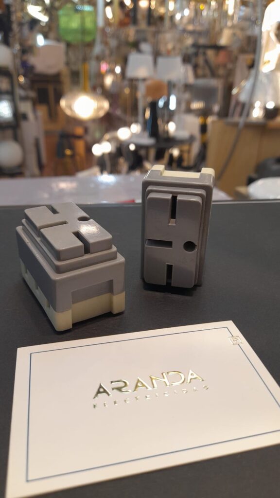 Base Eunea 3 planas con TT redonda gris Metropoli Europoli Eunea